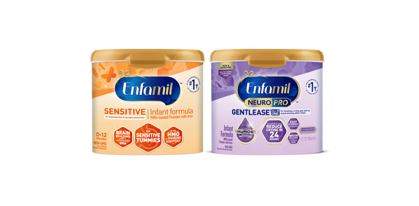 What’s the Difference between Enfamil Sensitive and Enfamil Gentlease ...